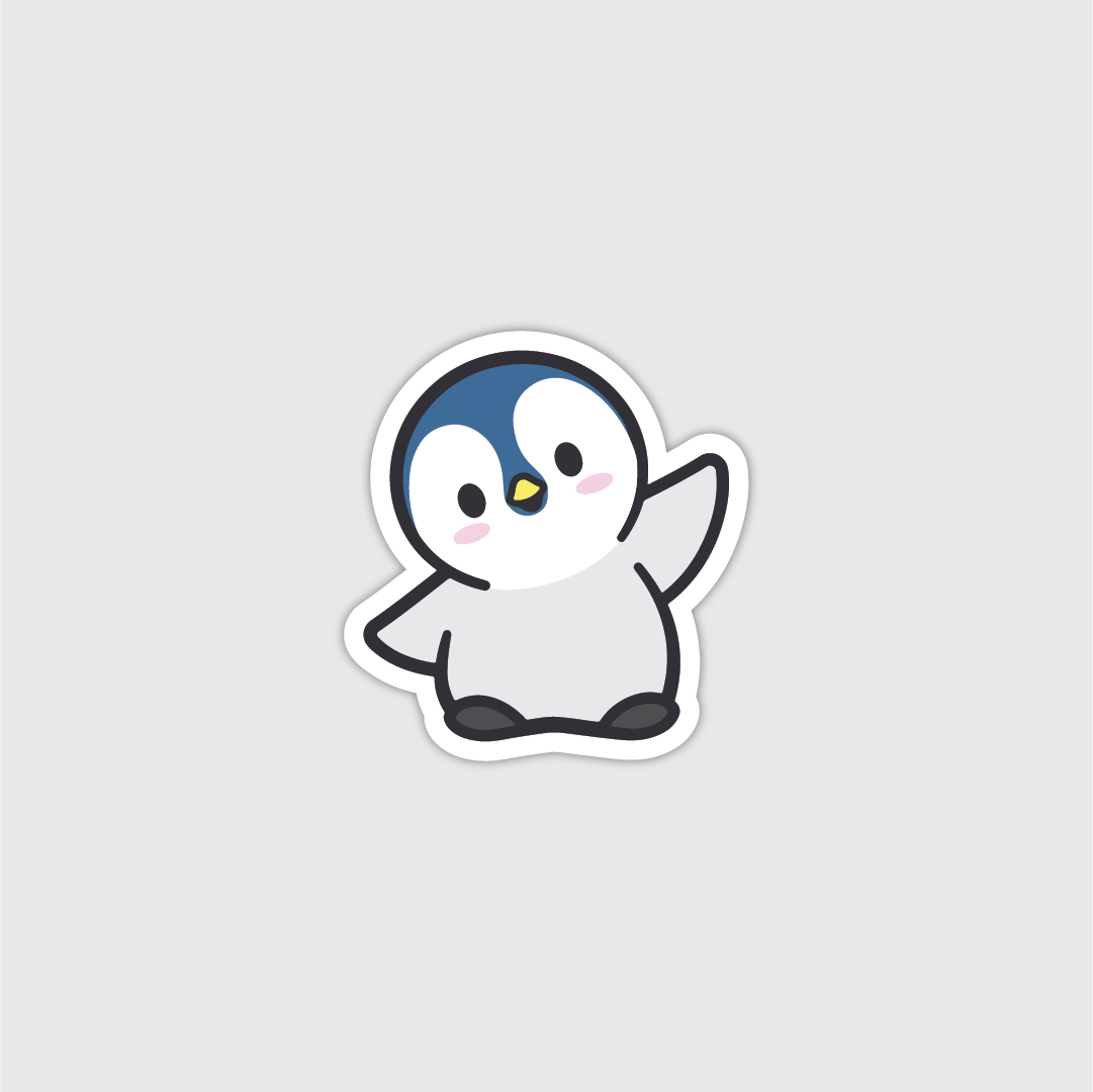 Baby Penguin Sticker – INKTRINX